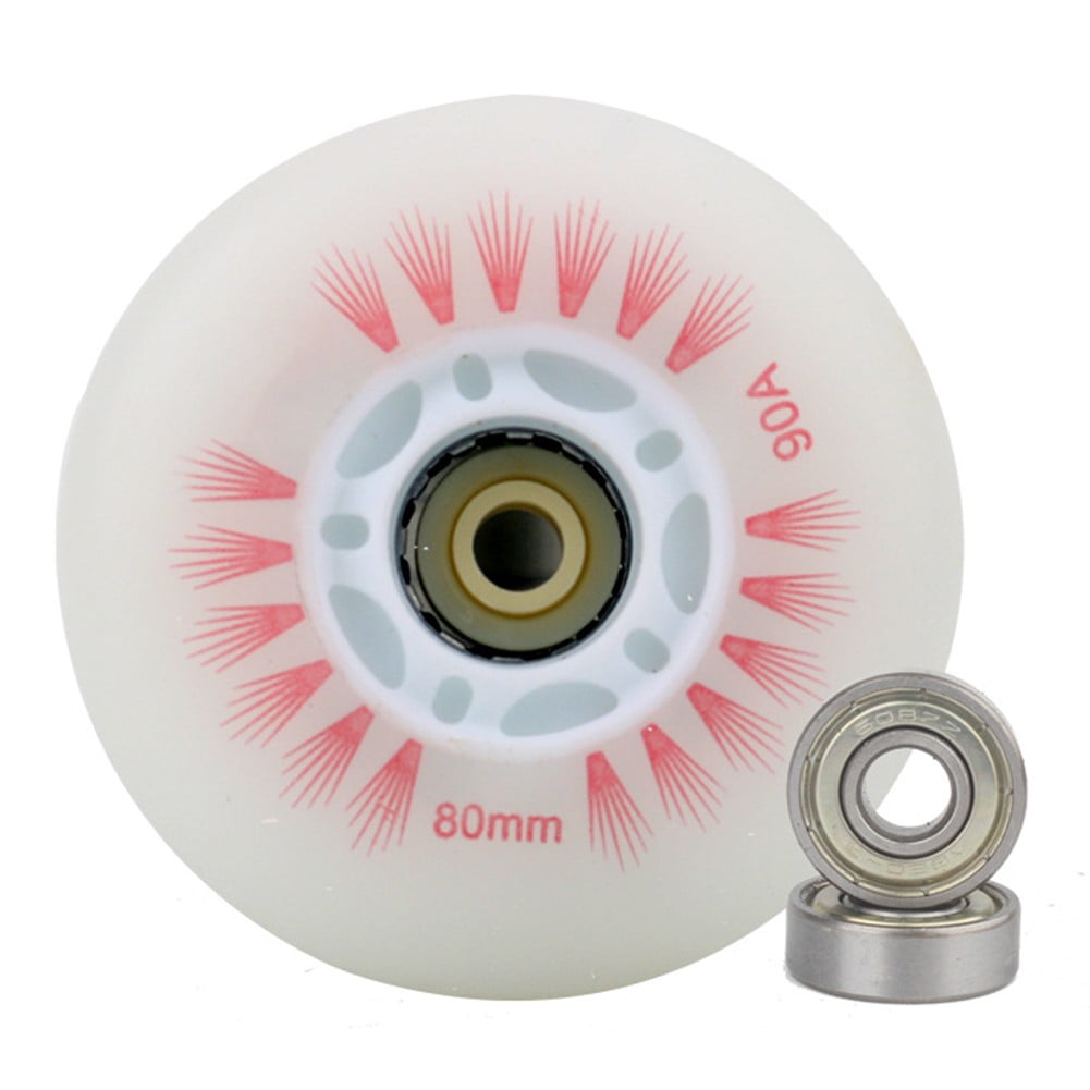 Inline Skate Flash Wheels With Magnetic Core Bearing 64mm-110mm Skate ...
