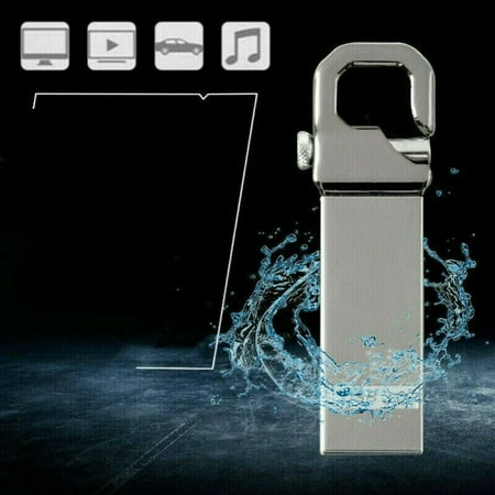 Portable USB Flash Drive Waterproof Metal USB 2.0 Flash Drive Memory ...