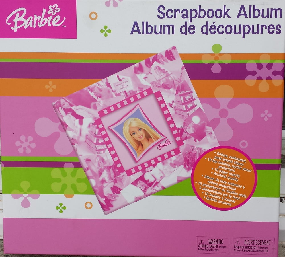 Barbie 12 X 12 Deluxe Scrap booking Album - Walmart.com