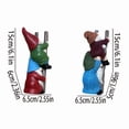 Creative Cartoon Climbing Dwarf White Bearded Dwarf Resin Handicraft ...