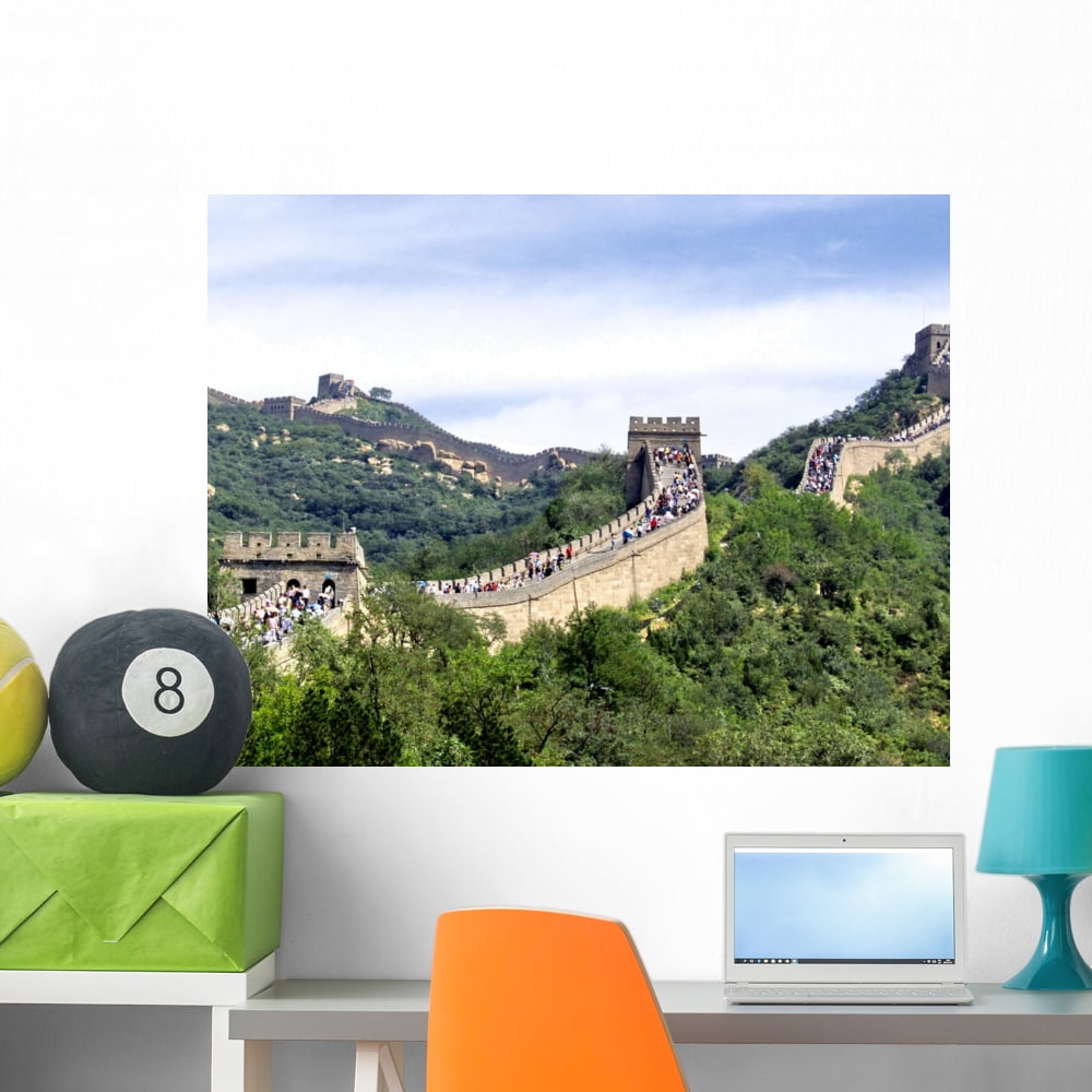 Great Wall China Wall Mural Decal by Wallmonkeys Vinyl Peel and Stick ...