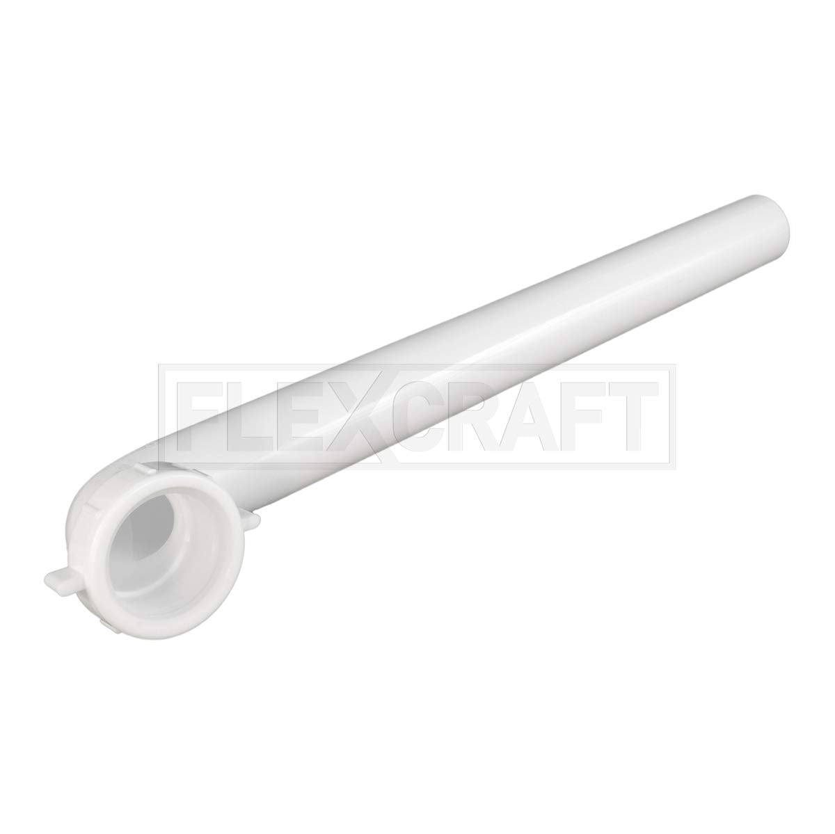 1-1/2 in. x 15 in. Plastic Waste Arm with Slip Joint for Tubular Drain ...