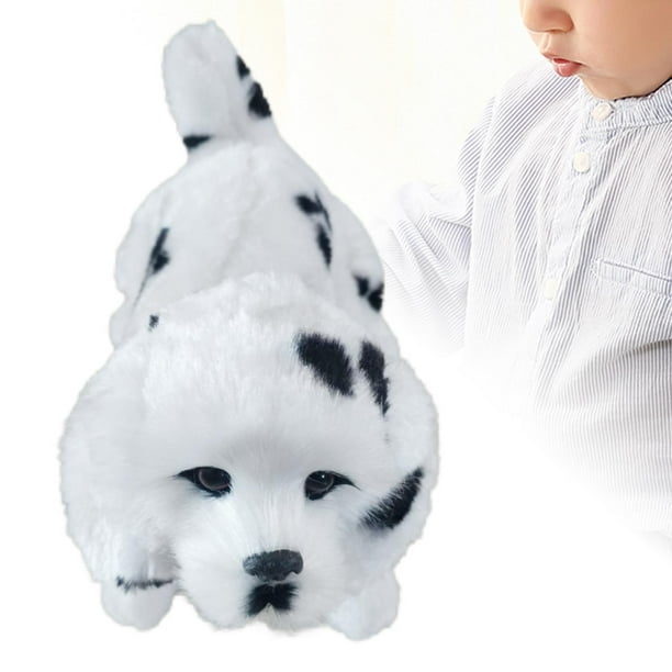 Plush Dog Toys Battery Operated Simulated for Hoilday Birthday Bedtime ...