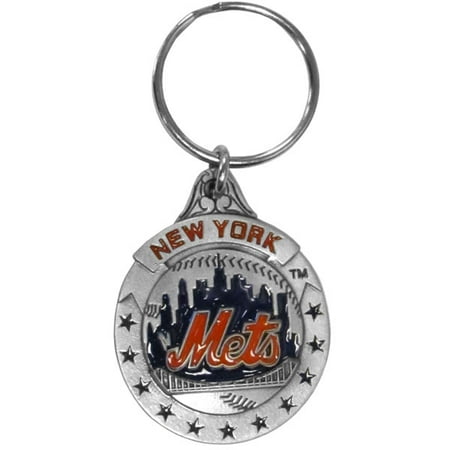 UPC 754603210808 - New York Mets Carved Metal Key Chain (F) | upcitemdb.com