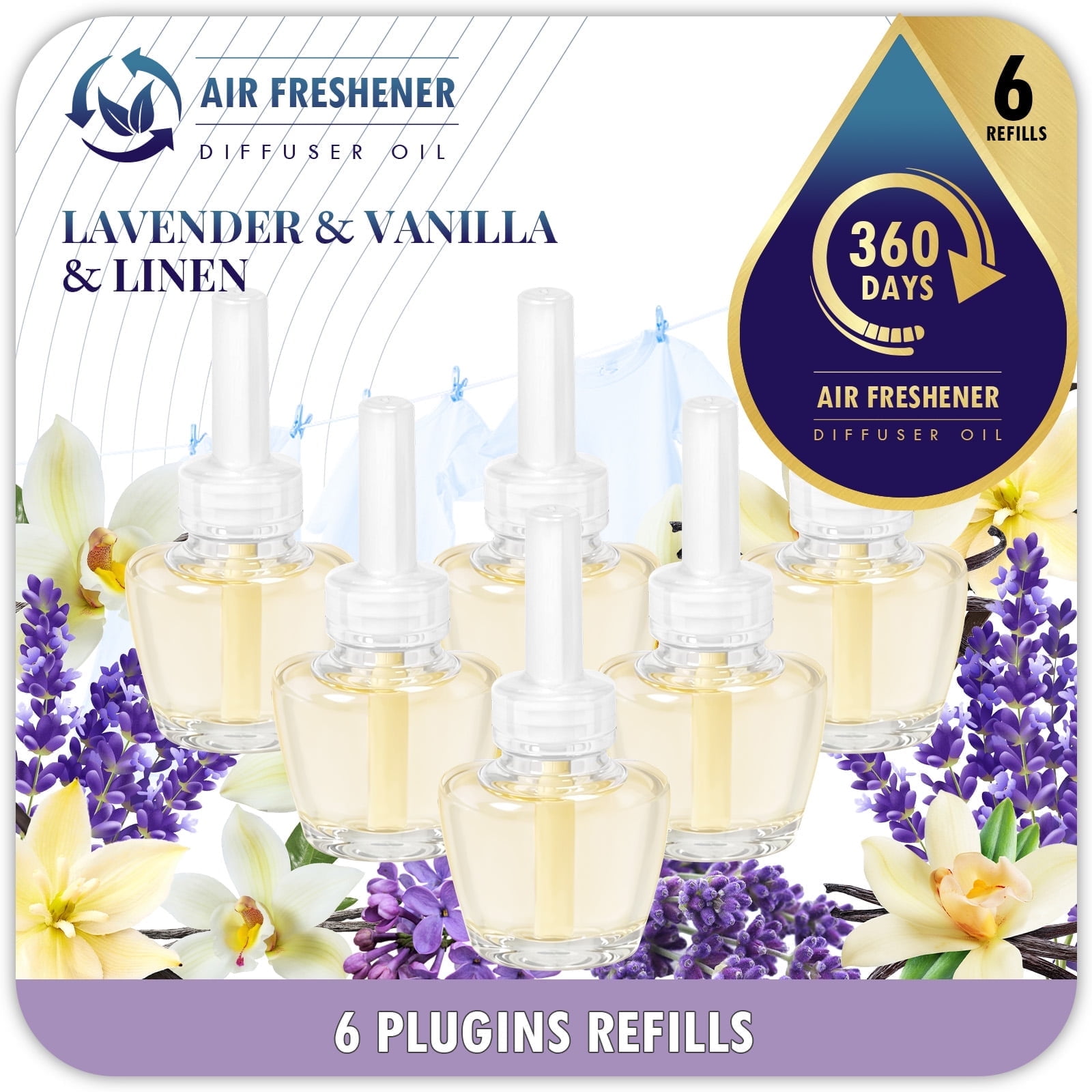 Click here for Scentorini Plug In Scented Oil Refill  6ct Lavende... prices