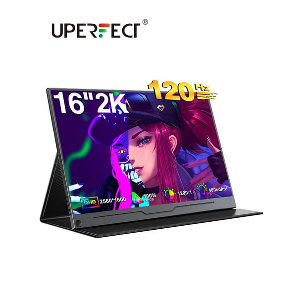 Monitor portátil Uperfect 16 pulgadas 2K 120Hz | Walmart en línea