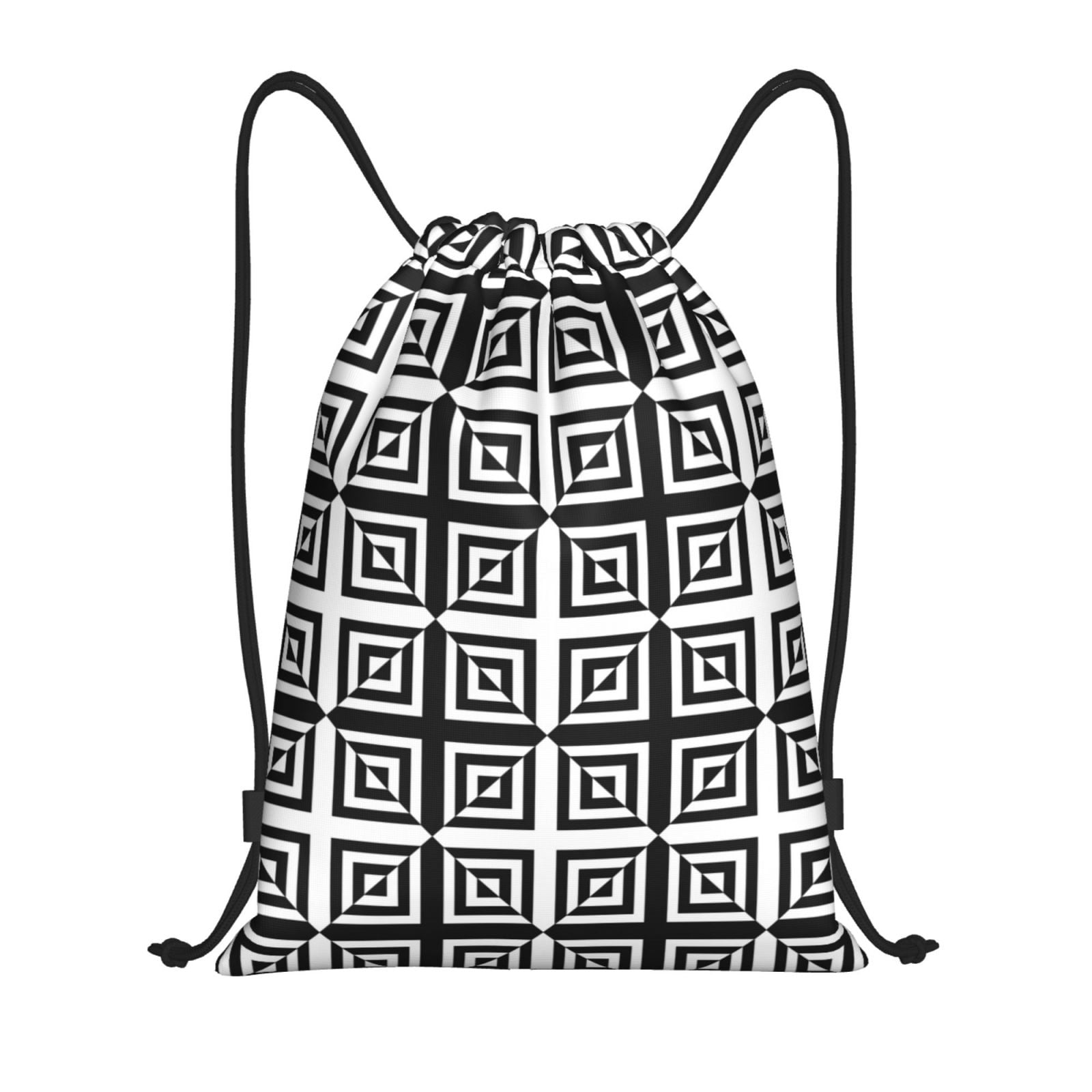 Drawstring Backpack, Men Ladies Waterproof Sports Backpack Gym Bag ...