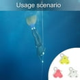 BIBABLYKE Scubas Diving Pulley Reel Metal Pulley Rope Retractor High ...