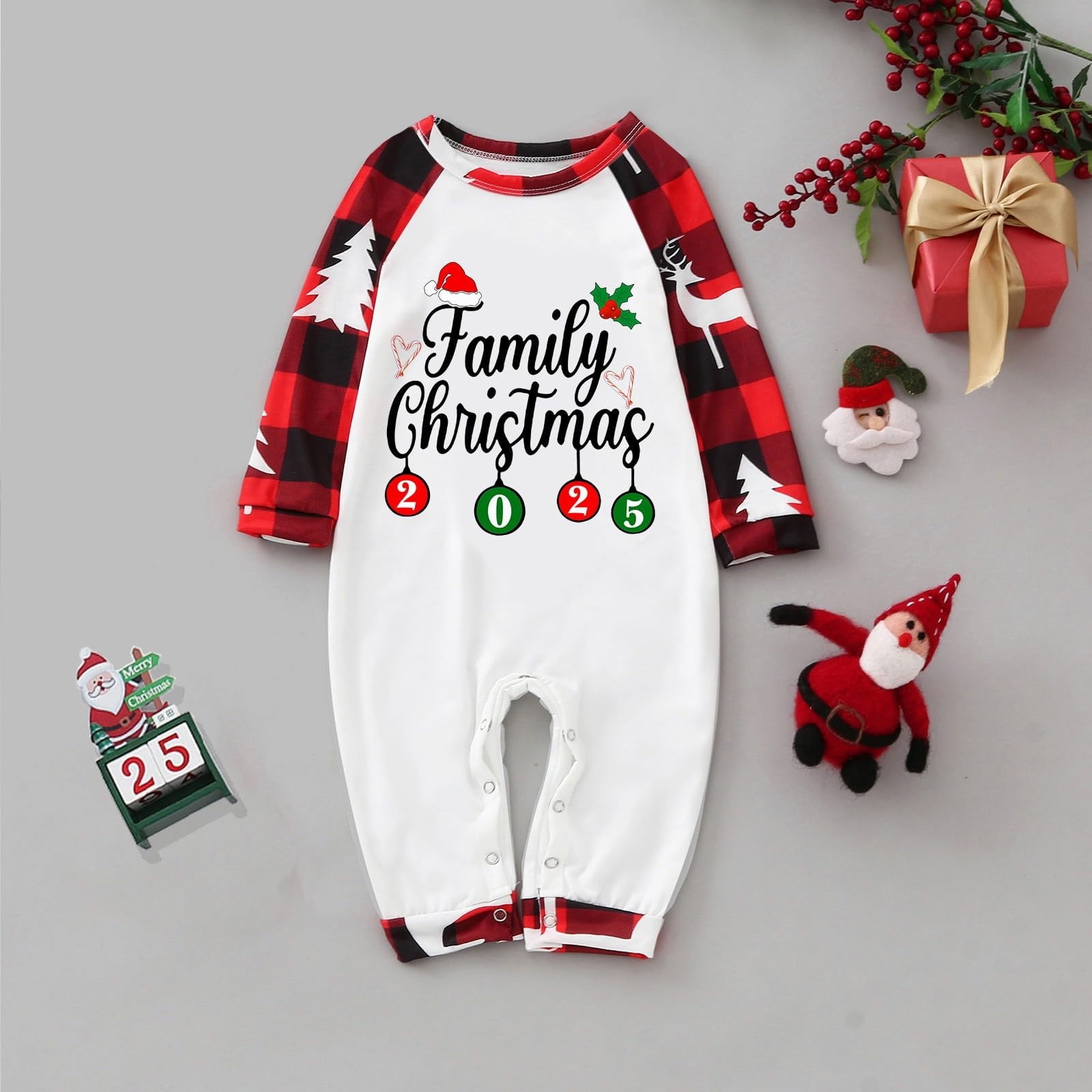 Click here for Zhanying Matching Christmas Pajamas For Family Wit... prices