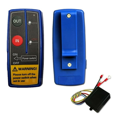 12v 24v Electric Digital Winch Towing Off-road Recovery Wireless Remote ...