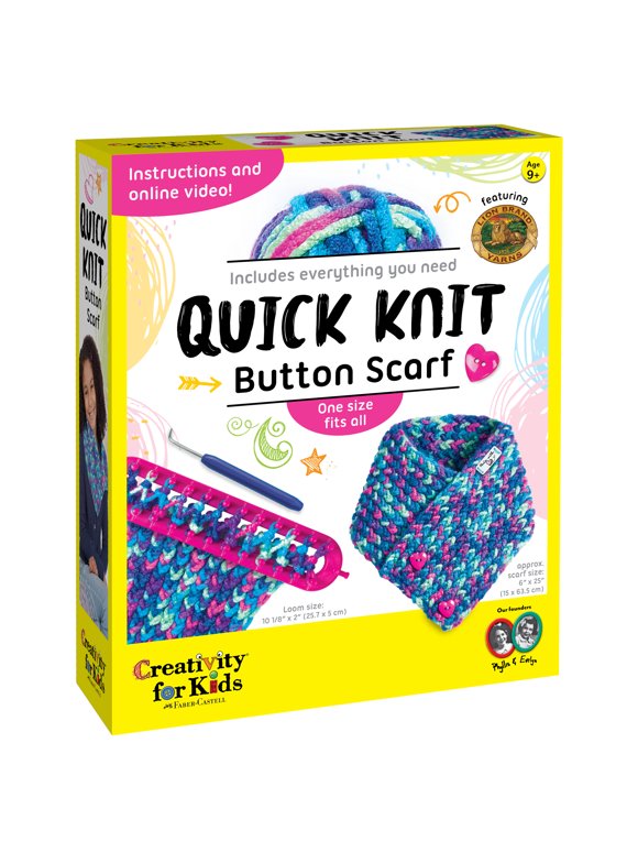 Knitting & Weaving Kits in Arts & Crafts for Kids - Walmart.com