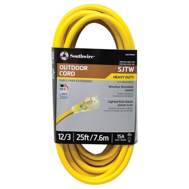 SlimLine 2243 Flat Plug 8' Extension Cord, 3-Wire, Black - Walmart.com