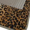 BDK Leopard Car Floor Mats, Animal Prints Mat, 4 Pieces, Beige ...