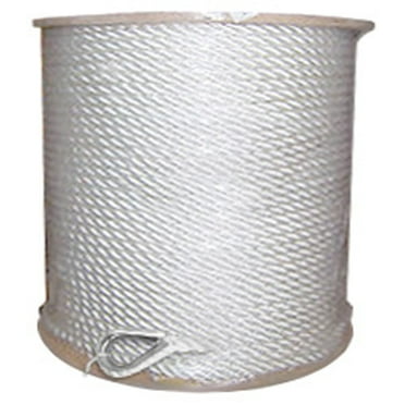 Seachoice Twisted Nylon Rope, White - Walmart.com