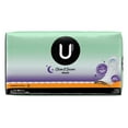 U by Kotex Clean & Secure Overnight Maxi Pads, 40 Count HSA/FSA ...