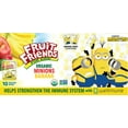 Fruit Friends Minions Organic Banana Applesauce, Immune Support, 100% ...