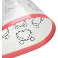 ABPETE 2pcs Silicone Macaron Baking Mat, Non-Stick Heart Pattern ...