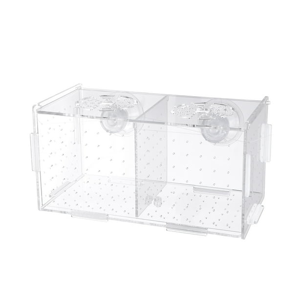 Transparent Fish Tank Breeding Isolation Box Aquarium Incubator ...