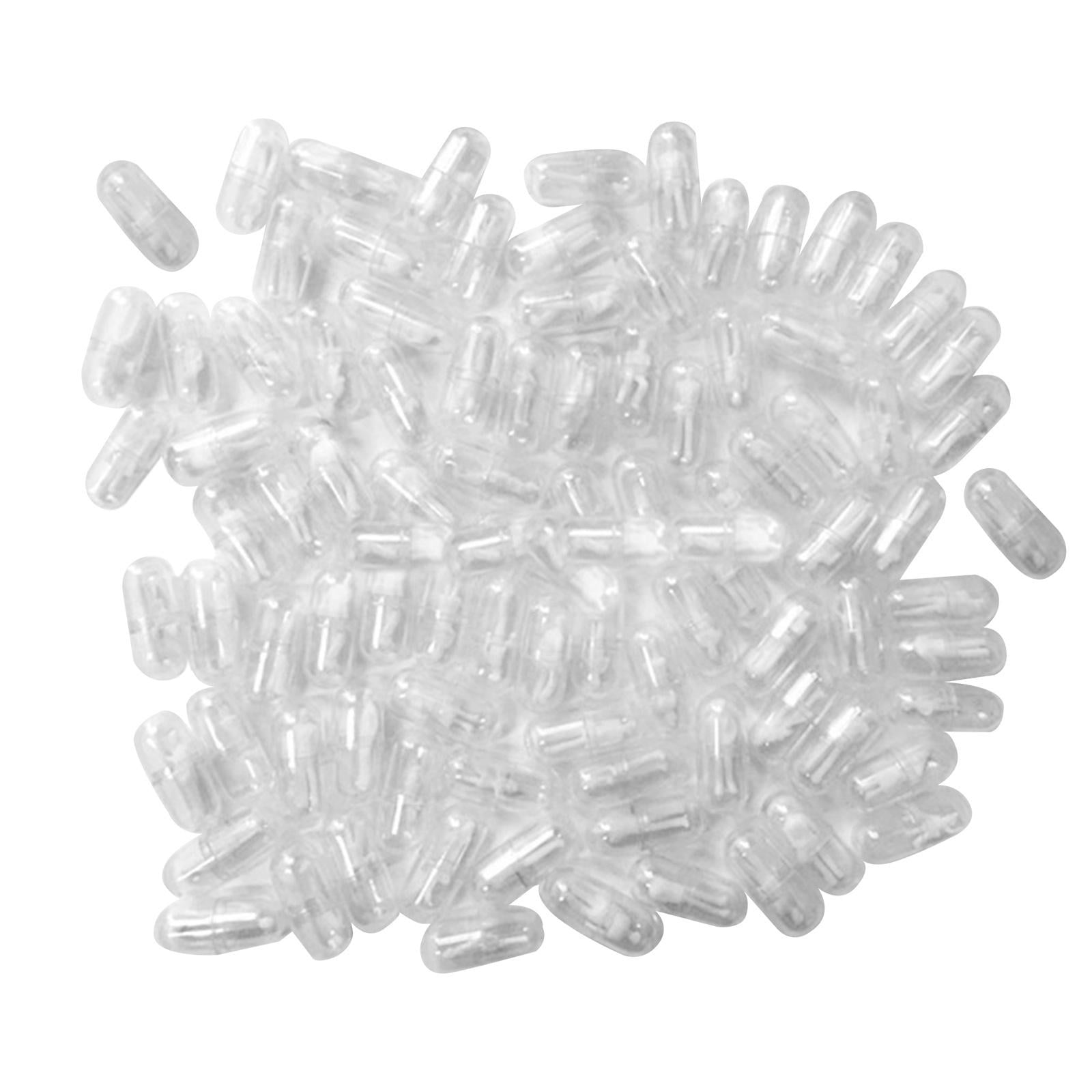 100 Piezas De Plástico Mini Cápsula Villano Persona Píldora Contenedor ...