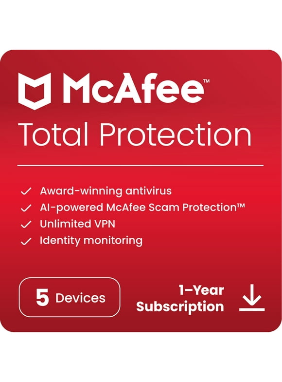 McAfee Software in Computer Software for Home & Office - Walmart.com
