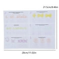 Set of 13 Effective Cake Piping Drawing Board Templates Paper Practice ...
