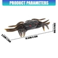 20Pcs/pack Silicone Crabs Lures Set Measuring 105mm In Length For ...