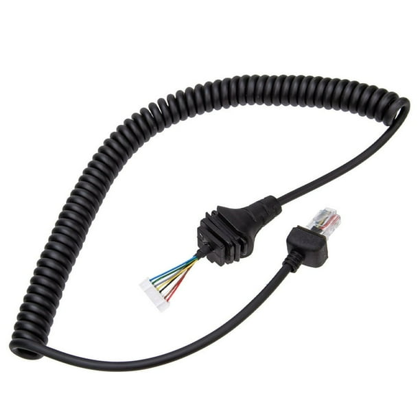 PENGXIANG Walkie Talkie Microphone Adaptor Cable Two-way Radio Handheld ...
