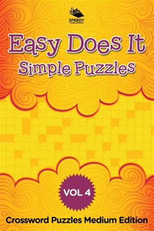Pre-Owned Easy Does It Simple Puzzles Vol 4: Crossword Puzzles Medium ...