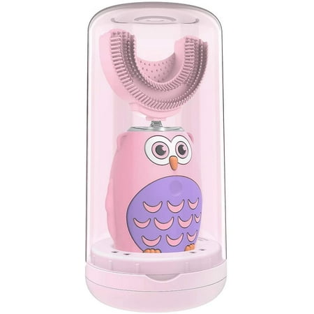 Automatic Electric Toothbrush Kids U Shaped With Intelligent Voice ...