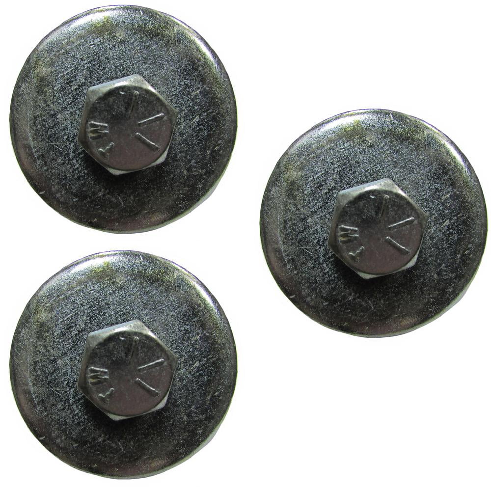(3) Fits Husqvarna Riding Mower Blade Bolts with Washers Replaces ...