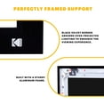 Kodak Fixed Frame 100 in Projector Screen with Mount Kit, Black ...