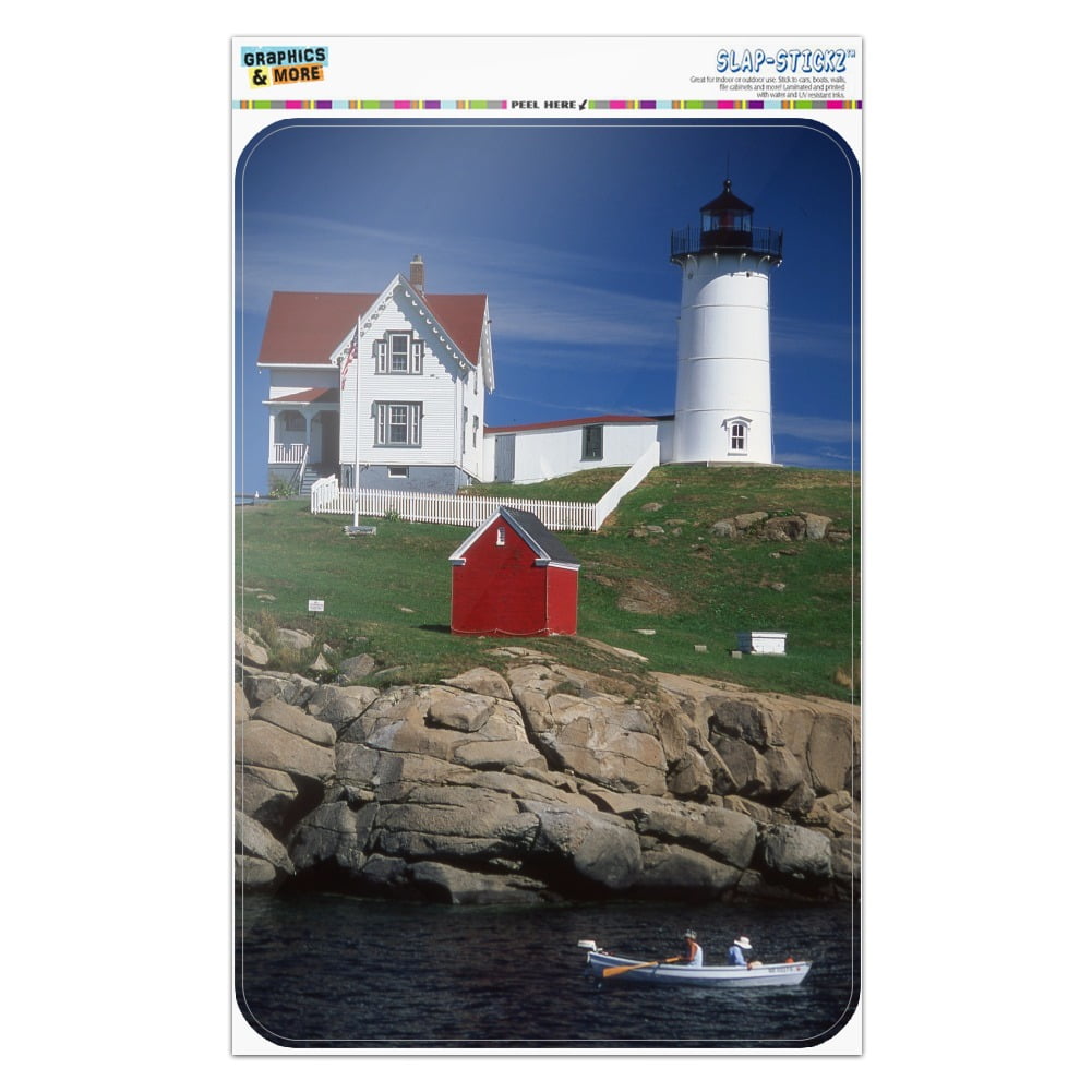 Nubble Lighthouse Maine ME Home Business Office Sign - Walmart.com