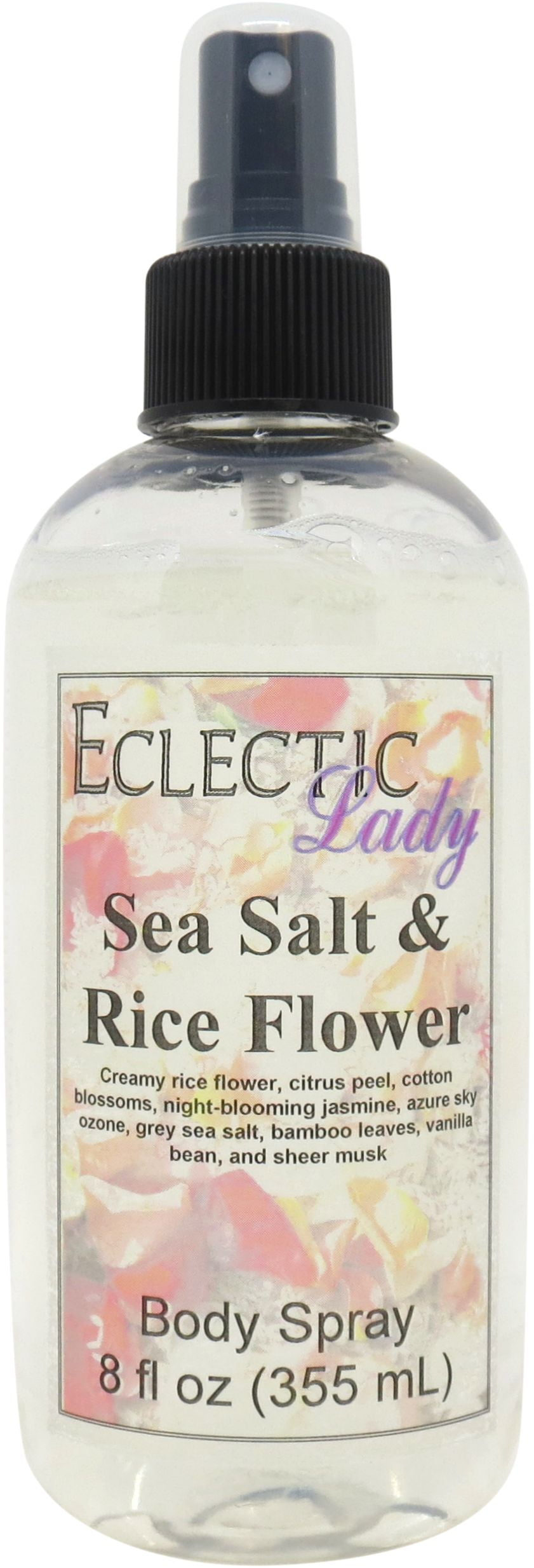 Sea Salt and Rice Flower Body Spray, Eclectic Lady, Hydrating Mist ...