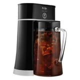 Mr. Coffee Electric Iced Tea Maker, 2-in-1 Brewing Machine with Glass ...