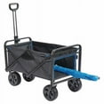 Mac Sports XL Wagon with Brakes, Foldable, All-Terrain Wheels, 350 lb Load, Extended Cargo ...