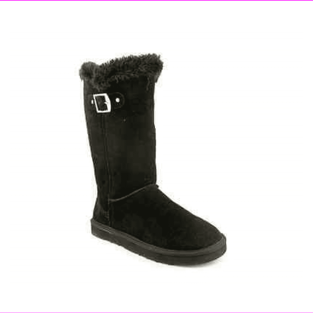 Style and Co Bode Womens Black Suede Fashion Mid-Calf Boots Size 6M US ...