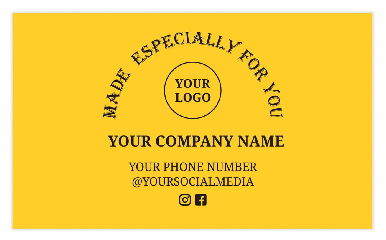 Printtoo Label for Small Business-100 RectangleCustom VinylPersonalized ...