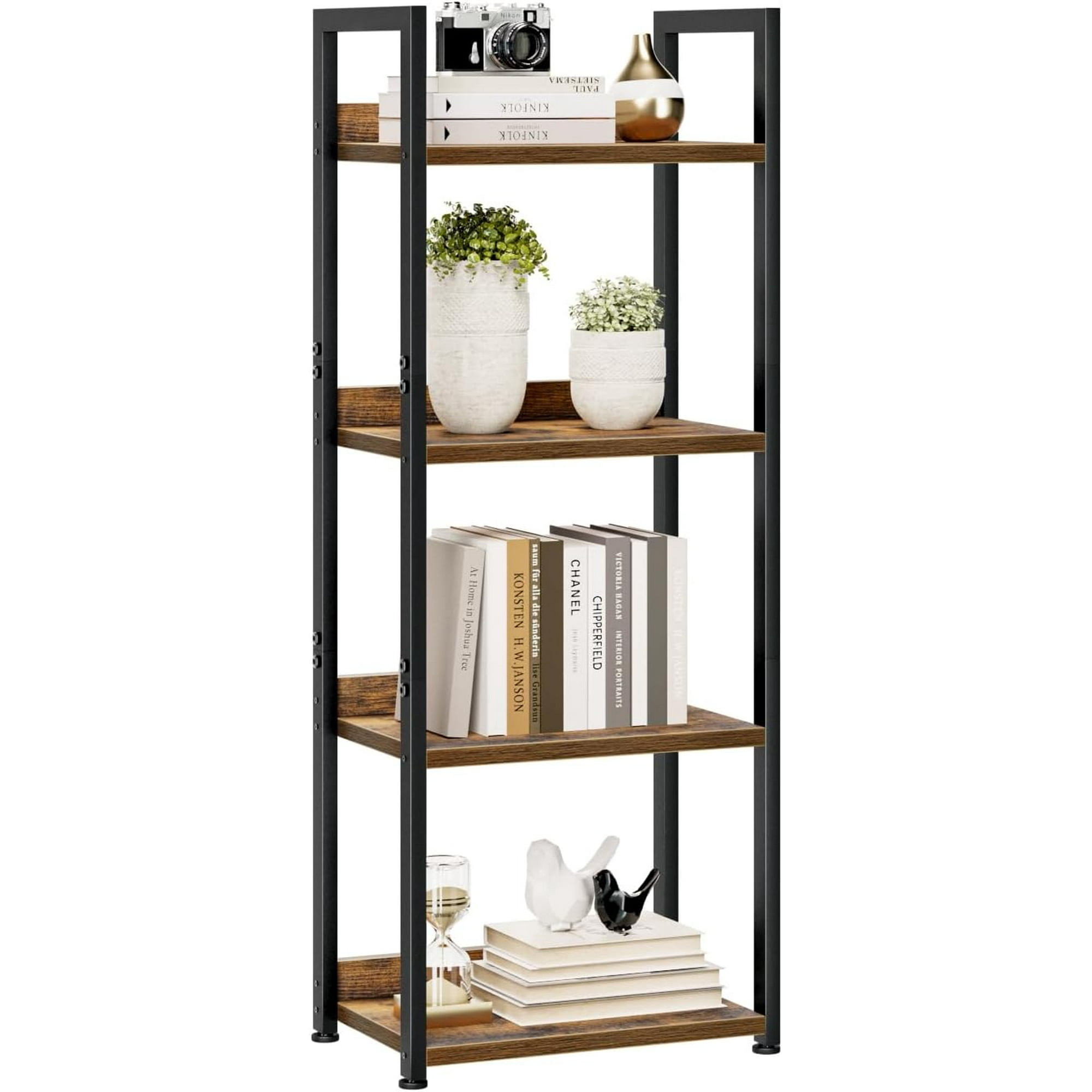 Click here for Numenn Narrow Bookshelf  4 Tier Bookshelves  Home... prices