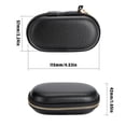 Shockproof Water PU Leather Case for Open Ear Earbuds Travel Ready ...