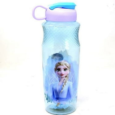 Disney Frozen II Kids Canteen Water Bottle with Anna Elsa, Pop Up Lid ...