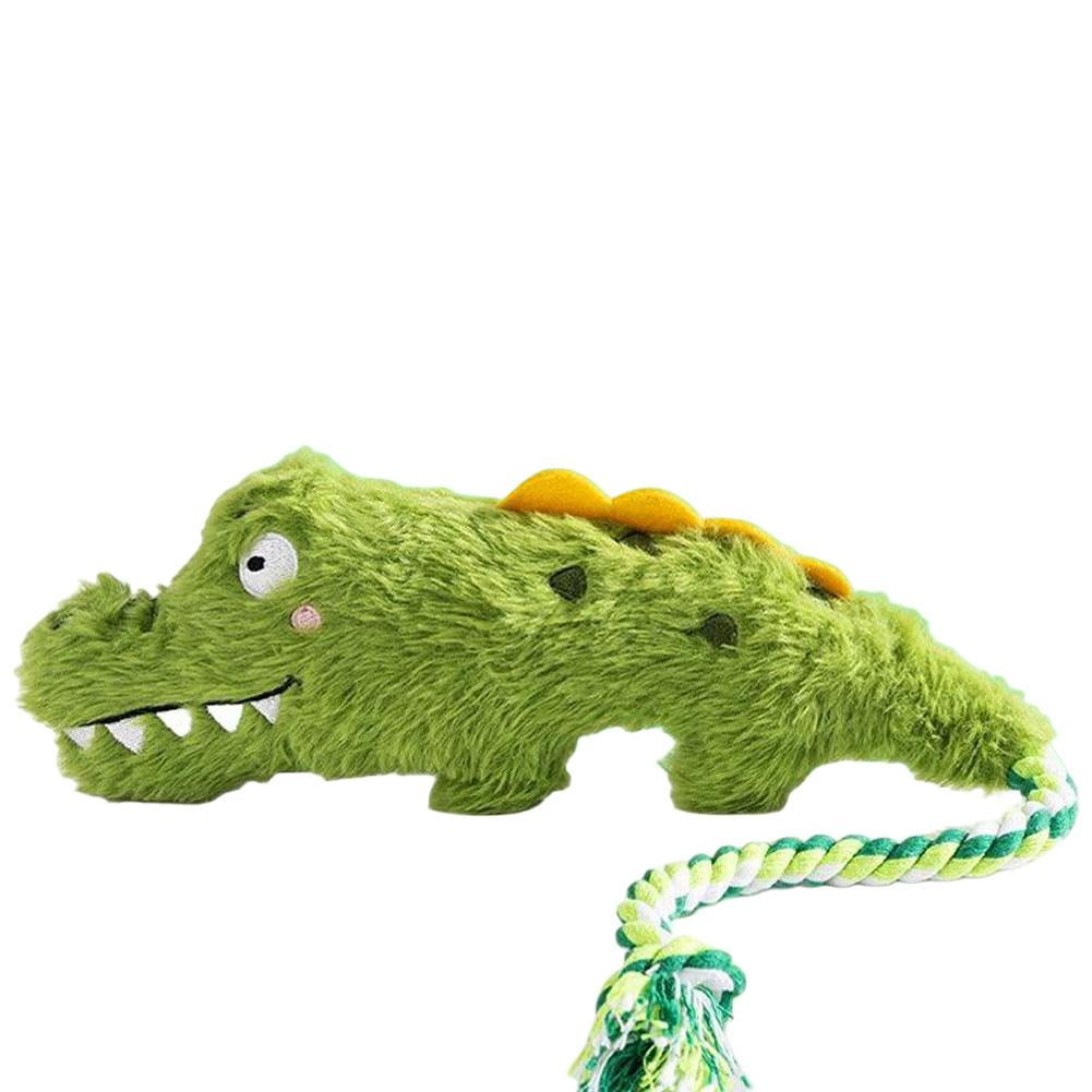 Click here for Unbranded Squeaky Alligator Dog Toy Long Rope Tail... prices