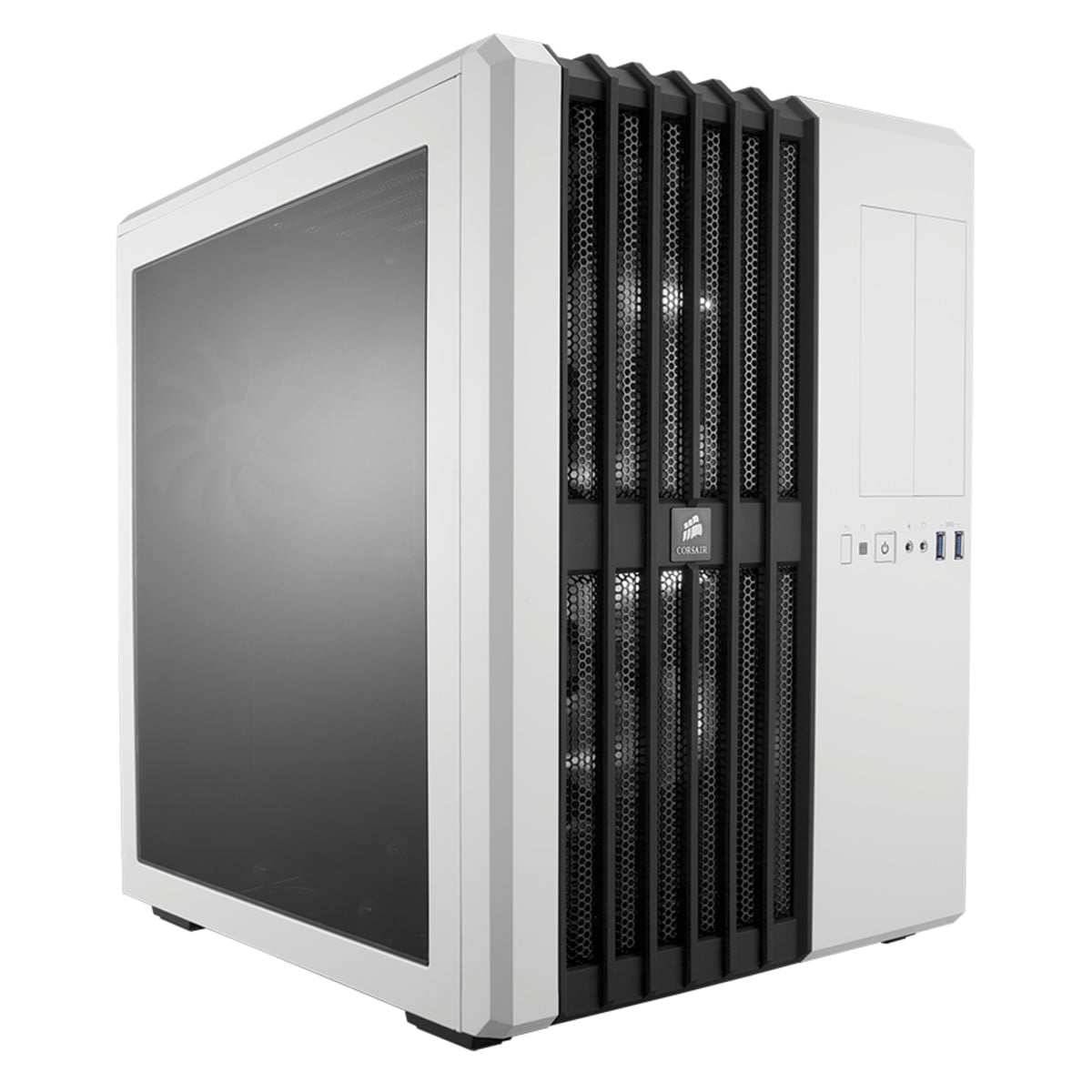Corsair Carbide Series™ Air 540 Arctic White High Airflow ATX Cube Case ...