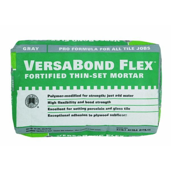 Buy CUSTOM VersaBond Flex VBFG50 Professional Thin-Set Mortar, Powder ...