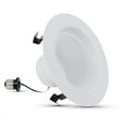 Feit Electric Enhance Bright White 4 in. W Aluminum LED Dimmable ... Feit Electric Enhance Bright White 4 in. W Aluminum LED Dimmable ...