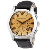 Emporio Armani Men's Emporio XX Dark Brown Croco Leather Watch AR1704 ...