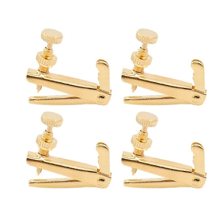 Dodocool 4 PCS Violin Fine Tuners for 1/2 Violin Alloy String Adjuster ...