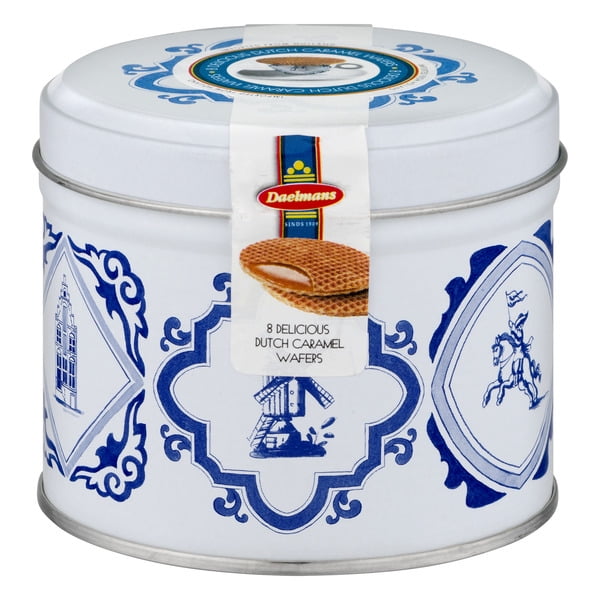 Daelmans Large Caramel Stroopwafel Tin - 8 ct - Walmart.com