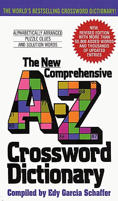 New Comprehensive A-Z Crossword Dictionary (Paperback) - Walmart.com