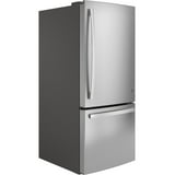 GE ENERGY STAR 21.0 Cu. Ft. Fridge with Bottom Freezer - GDE21EYKFS ...