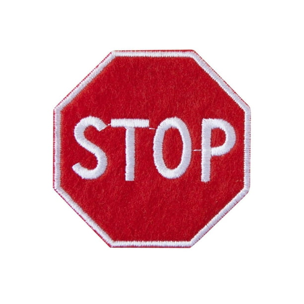 Stop Sign Patch - Walmart.com